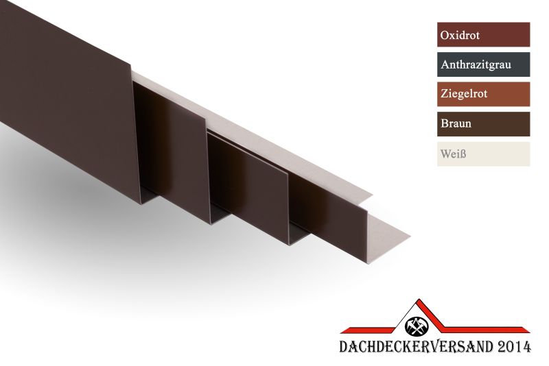 2 m Winkelblech Blechwinkel Abschlussblech Abschlusswinkel ...